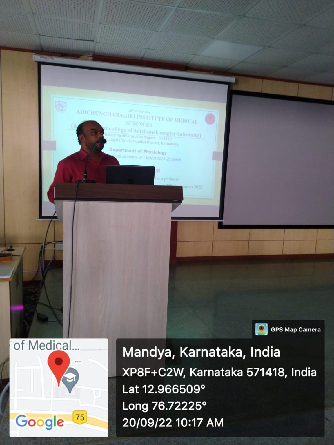 AETCOM sessions by Physiology Department for 1st MBBS students of 2021 ...