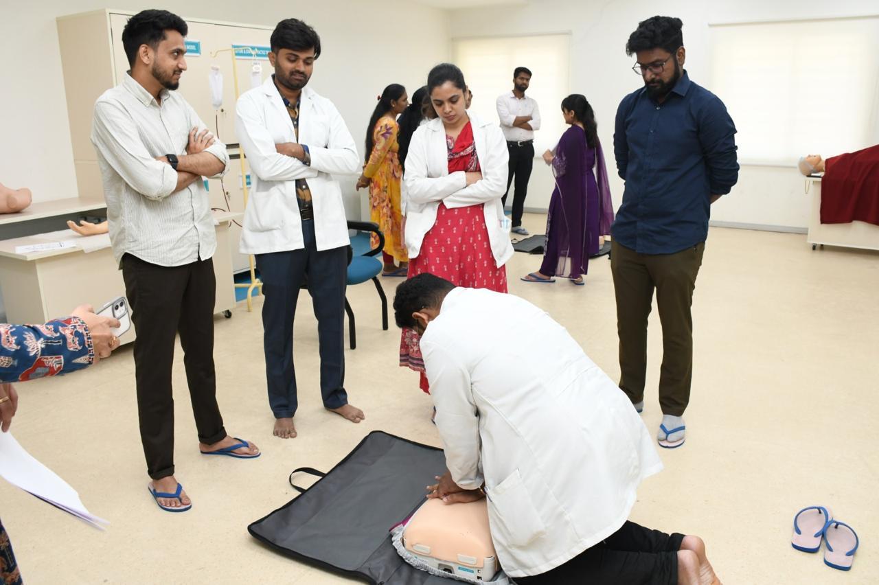 ACLS & BLS Workshop - Adichunchanagiri Institute of Medical Sciences